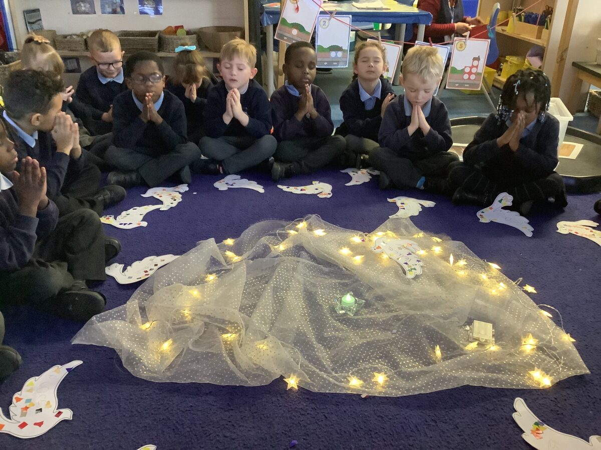 Reception Celebration of the Word | St James Catholic Primary School, Hyde